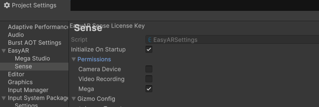 visionOS 工程配置 — EasyAR Sense Unity Plugin 4.7.0 文档